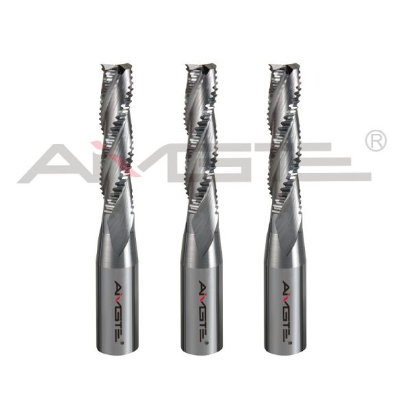 Quality 0.6μm Aluminum Roughing Endmill H6 3 Flute Roughing End Mill Customized for sale