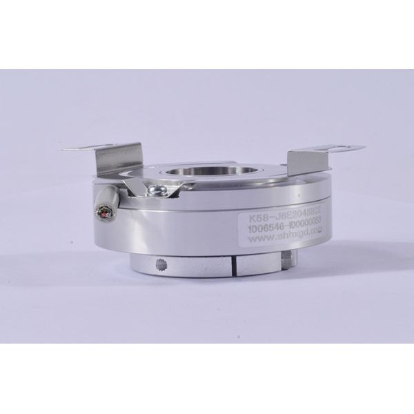 Quality Hollow Shaft Incremental Rotary 24v DC Motor Encoder UVW Signal 2048ppr NPN 22mm for sale