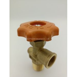 Quality MTC Handwheel LPG Gas Brass Cylinder Valve Expport To South America for sale