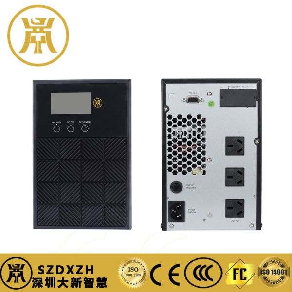 Quality Intelligent Industrial UPS Power Supply 1000VA / 800W High Efficiency UPS With 2 for sale