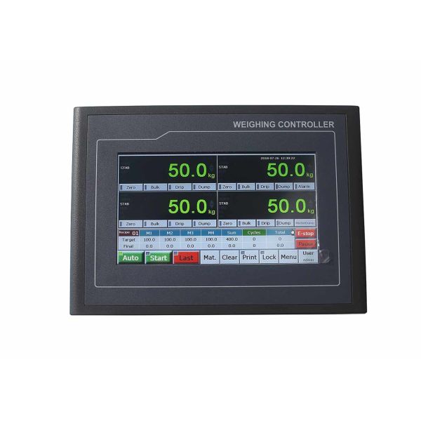 Quality 2 Material Ration Batching Controller , Digital Weight Indicator Controller for sale