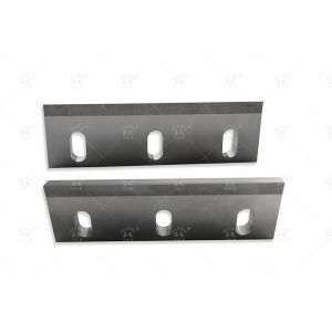 Quality Carbide Tipped Plastics Rubber Pipe Crushing Single Shaft Shredder Blade for sale