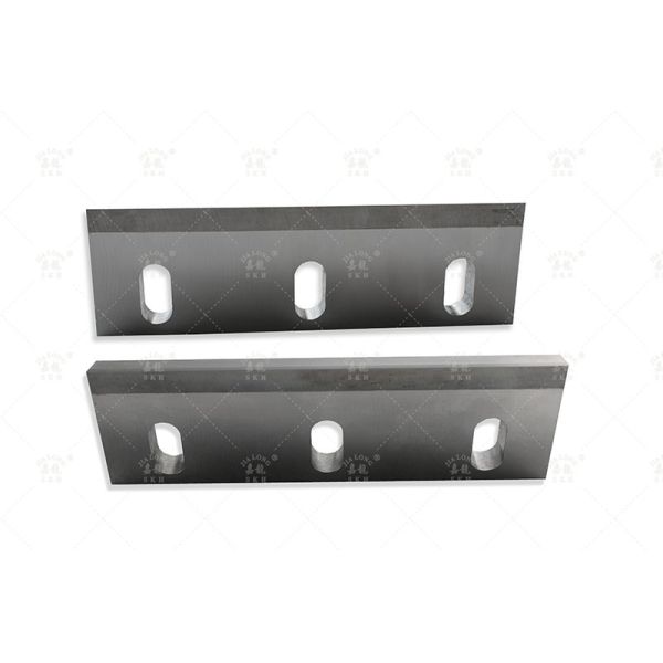 Quality Carbide Tipped Plastics Rubber Pipe Crushing Single Shaft Shredder Blade for sale