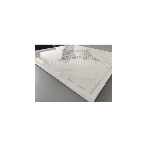 Quality Beautiful Plastic Ceiling Tiles , Pvc Ceiling Tiles Four - Pointed Star for sale