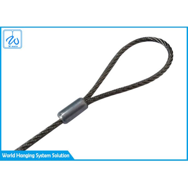 Quality Strength And Durability 3.0 Mm Rope Assembly Single Leg With Double Loop for sale