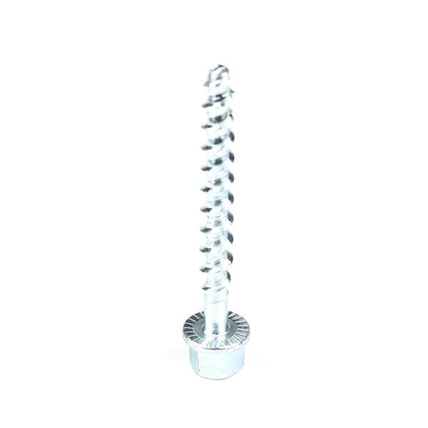 Quality Flange Hexagonal Thread Rod Cement Screw Anchor with Flat Head and T/T Payment for sale