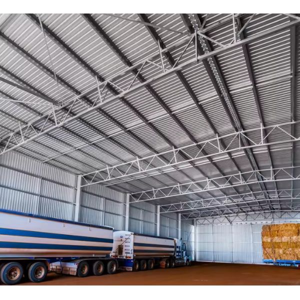 Quality Hot Rolled Steel Beams Large Span Prefabricated House Construction Custom Design for sale