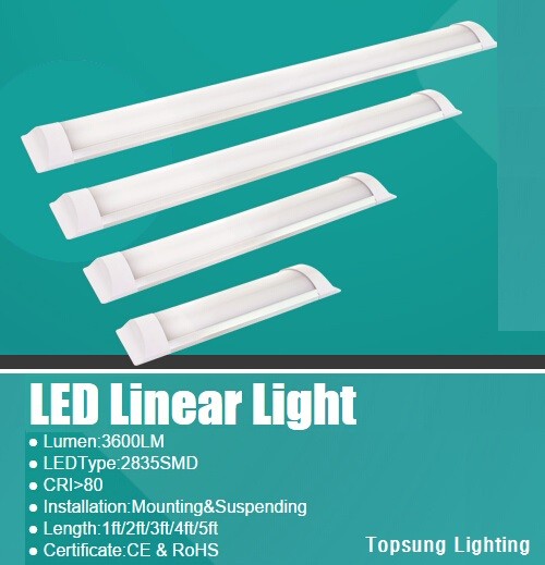 Quality 3ft 24*75*900mm Dimmable linear tube lamp for sale