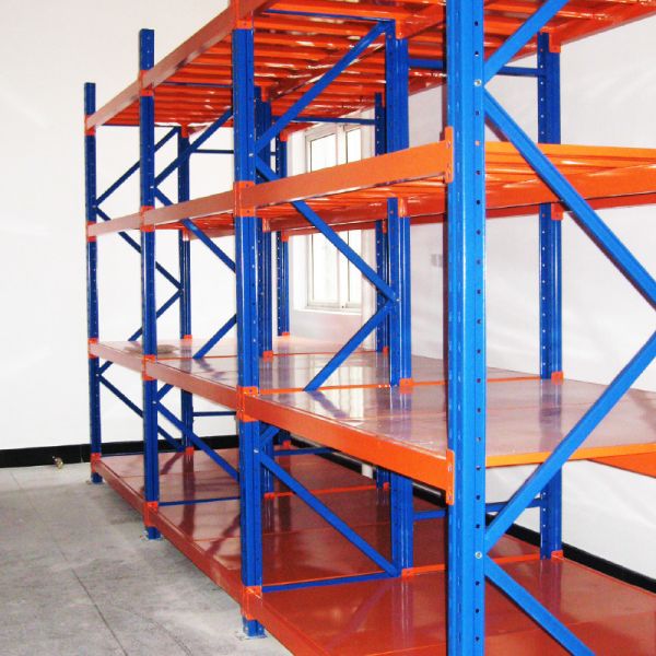 Quality Medium Duty Rack B Carton Box Storage Shelving Long Span Rack Warehouse Storage for sale