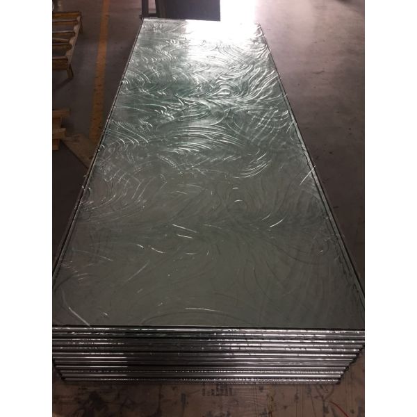 Quality Clear Baroque Insulated Glass Panels Tempered Glass 12A 8MM Sliding Windows Waterproof for sale