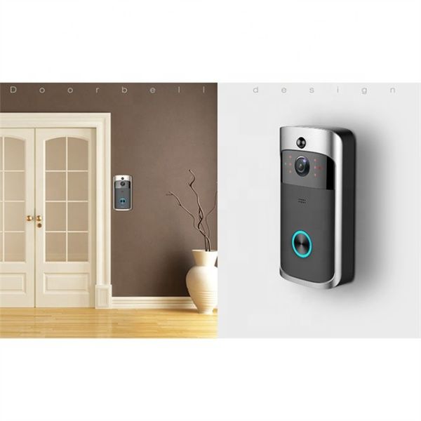 Quality 720P 2.4GHz Security Smart Home Wireless Video Doorbell Real Time for sale