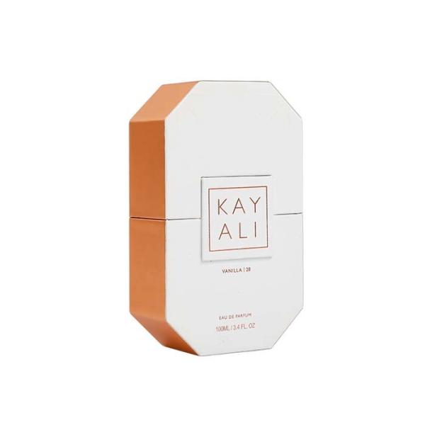 Quality Fashion Orange Perfume Packaging Box Custom UV Coating Surface for sale