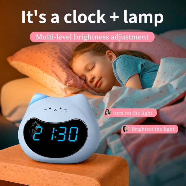 Quality Rechargeable Time Management Support Bluetooth Function Smart Alarm Clock Timer for sale