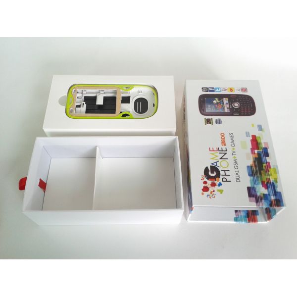 Quality Offset Printing Electronics Packaging Boxes, Coated Paper Cell Phone Packaging for sale