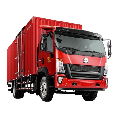 Quality Light Duty Sinotruk Howo 4x2 6 Wheel Box Cargo Truck 140HP  Lorry Truck With 18cbm 20cbm Loading Capcity for sale