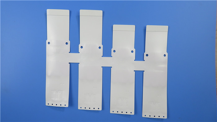 Quality White Flexible PCB Board on PET with Bulge Pads and Immersion Gold for Printer for sale