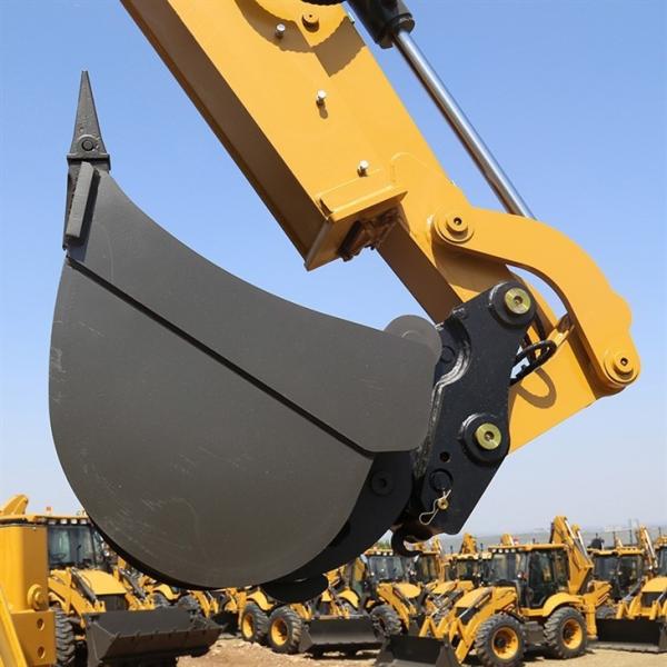 Quality 10500KG Construction Backhoe Loader Excavator With Heavy Duty Axles for sale
