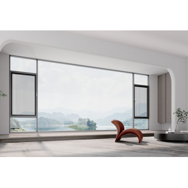 Quality Secure Aluminum Swing Window with 10 Years Warranty and Maintenance Resistance Soundproof Design for sale