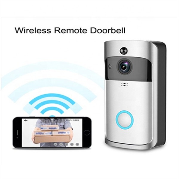 Quality 720P 2.4GHz Security Smart Home Wireless Video Doorbell Real Time for sale