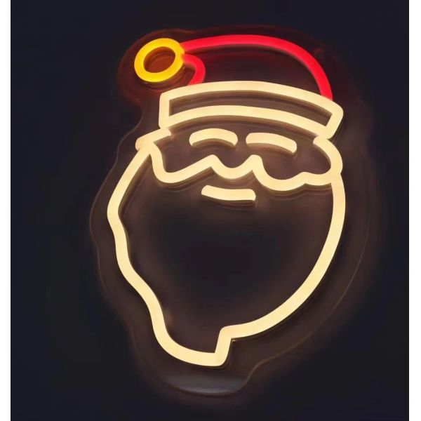 Quality Customization Wedding Decorative Christmas Hat Shaped Led Neon Sign Led Light for sale