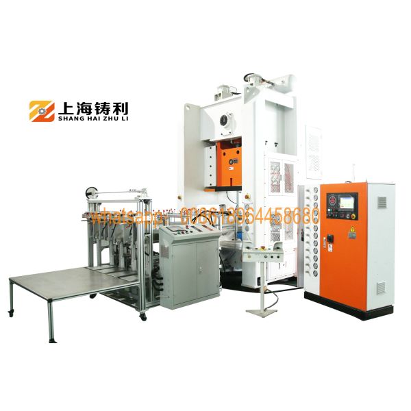 Quality Mechanical Automatic Aluminium Container Making Machine 80kn 380v 50hz 3phase for sale
