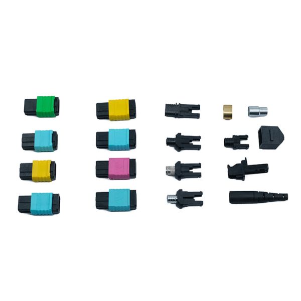 Quality Quick Connect Fiber Optic Connectors mpo om4 om5 field installable fiber optic connector for sale
