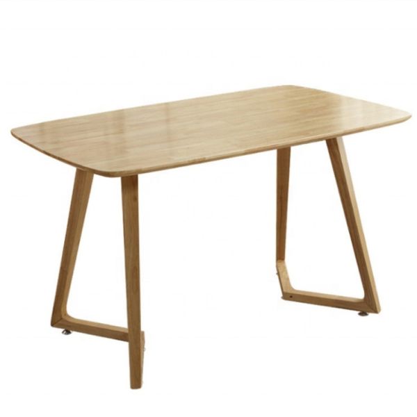 Quality Nordic Style Solid Wood Dining Table for Home Furniture at Hospital in Rectangular Shape for sale