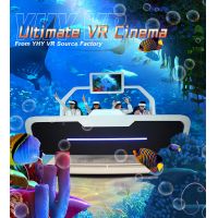 Quality 4 Players Immersive 9D VR Simulator Cinema With 10 inch Touch Screen for sale