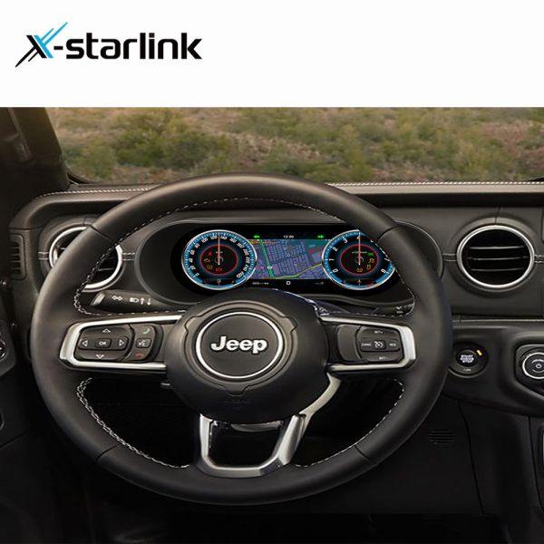 Quality Car Dashboard Panel Cluster Instrument Speedometer For Jeep Wrangler 2018-2024 for sale