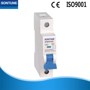 Quality Long Life 1 Pole Mini MCB Circuit Breaker Din Rail Mount 6ka Light Weight for sale