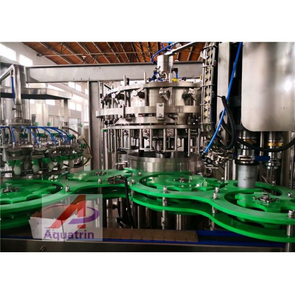 Quality Beer 6000BPH Bottle Filling Capping And Labeling Machine Accuracy 99.9% for sale
