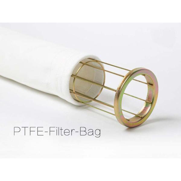 Quality PTFE Dust Filter Bag With Stainless Steel Frame For Hot Gas Filter for sale