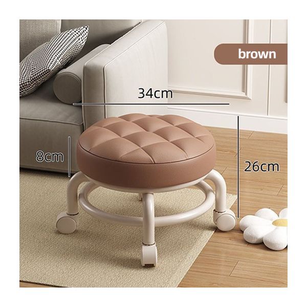 Quality Soft Padded Double Layer Low Rolling Stool Reinforcement With Load Bearing Capacity Of Up To 200kg for sale