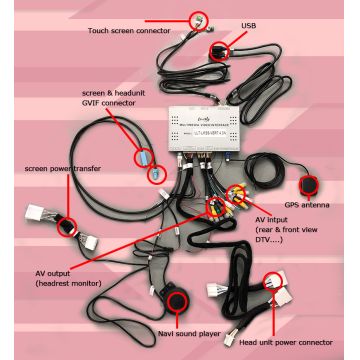 Quality Lexus RC350 RC300h RC200t RCF GPS Navigation Box video interface youtube Google for sale