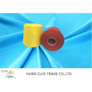 Quality Double Ply Dyed Polyester Yarn 50 / 2 40 / 2 30 / 2 Good Fastness For Suits for sale