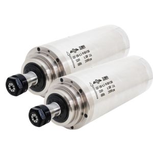 Quality 24000rpm 400hz 220v/380v 4.5kw Water Cooled CNC Router Spindle Motor Milling for for sale