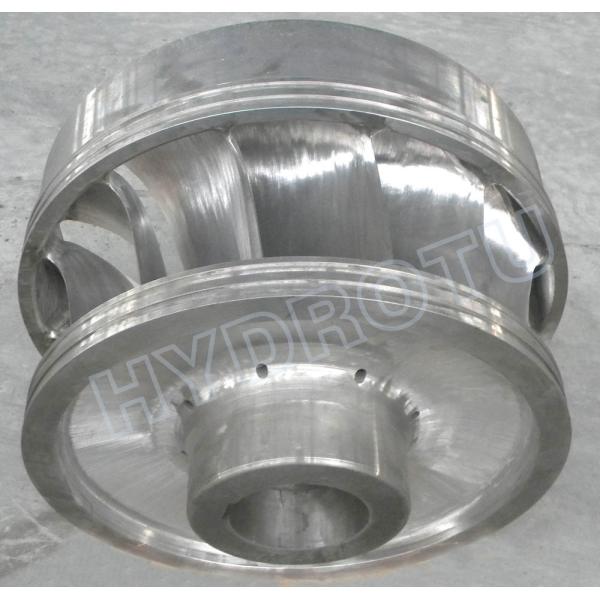 Quality High Head Francis Turbine Runner With Stainless Steel 0Cr13Ni4Mo for sale