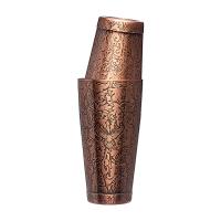 Quality Unbreakable Stainless Steel Cocktail Shaker Baroque Style Boston Shaker for sale