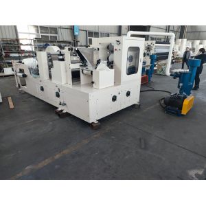 Quality Factory price automatic 3 fold napkin paper making machine for manufacturing for sale