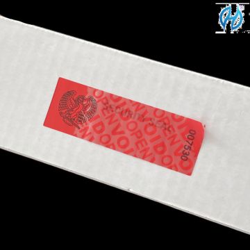 Quality Custom Printing Security Label Stickers Tampered Proof Void Seal Stickers for sale