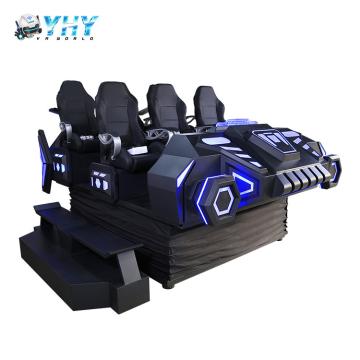 Quality 6 Players VR Arcade Simulator Immersive Vibration VR 9D Game Machine for sale