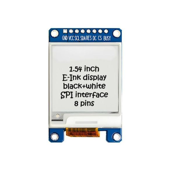 Quality Ultra-compact 1.54-inch/1.5-inch electronic paper screen 152x152 high resolution for sale