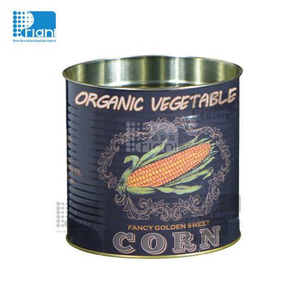 Quality Round Rectangular Food Tin Cans For Busy Commercial Kitchens for sale
