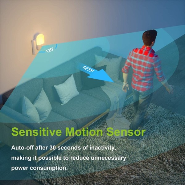 Quality CE 2700k Dimmable Smart LED Night Light For Bathroom Kitchen for sale