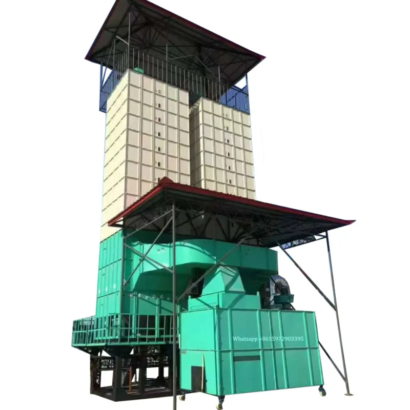 Quality Sulawesi indirect heating circulating rice dryer 30 tons stainless steel rice dryer manufacturer for sale