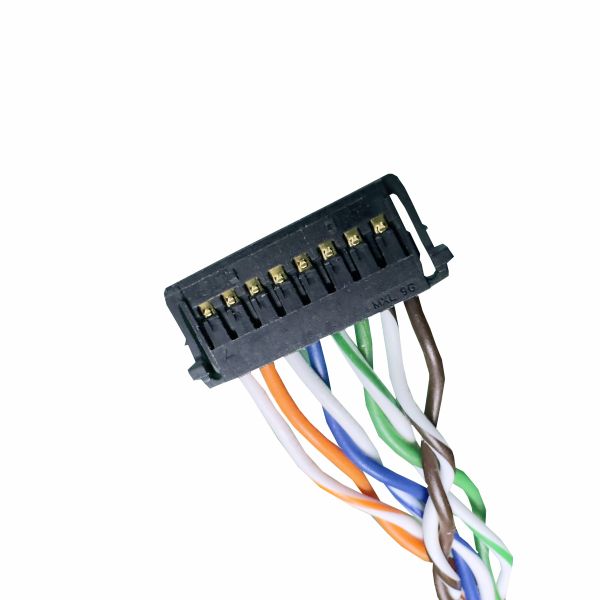 Quality 0.97m Length Industrial Cable Assemblies Wire Harness Custom Shielding Bushing for sale