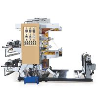 Quality 4 Color Alumnium Foil Flexo Printing Machine, High Speed 200m/min,4 color flexo nylon flour bag printing machine/paper for sale