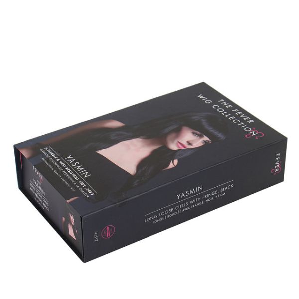 Quality Luxury Custom Print Magnetic Close Paper Cardboard Bundle Wig Extension Hair for sale