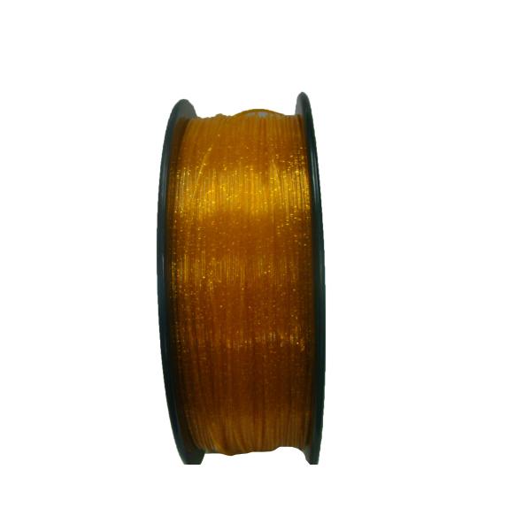 Quality MSDS Twinkling Orange 3D Printer Filament 1.75mm Filament For 3d Printer for sale
