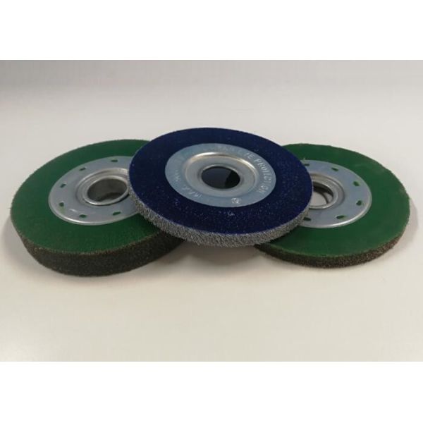 Quality Stainless Steel Encapsulated Wheel Brush Applied Deburring Batteries Plate for sale
